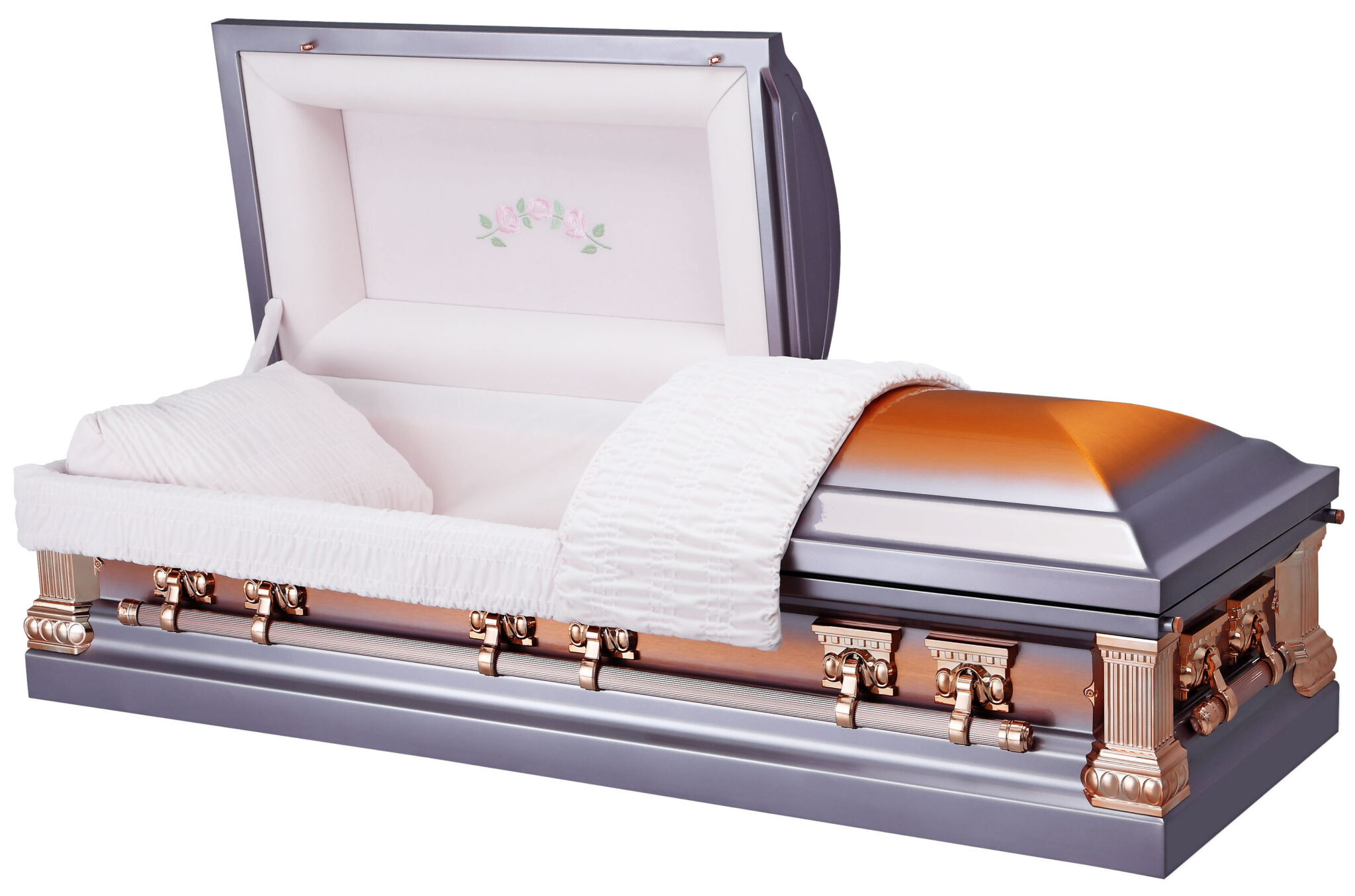 Aegean Solid Copper - Lilac - Mikota Caskets